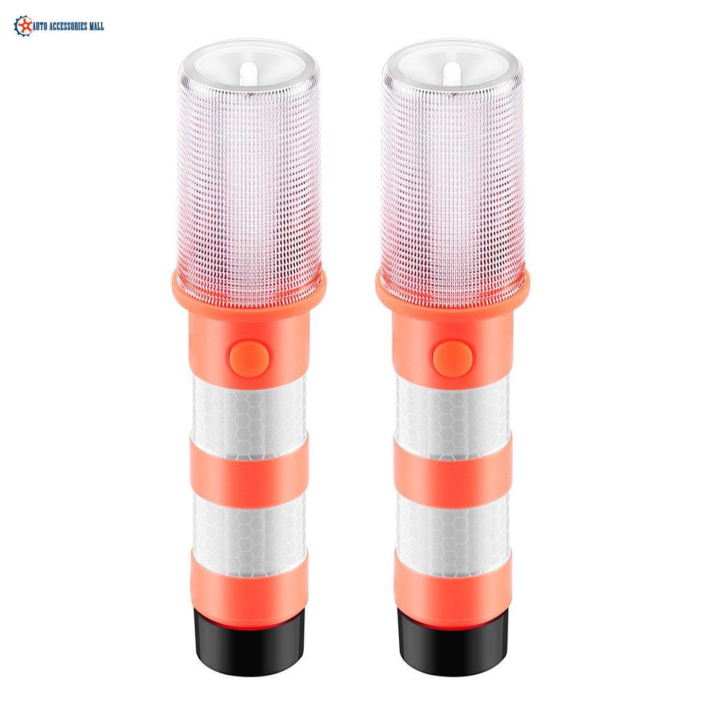 Buy 2PCS 3"1 Road LED Emergency Beacon Roadside SOS Flares Safety ...