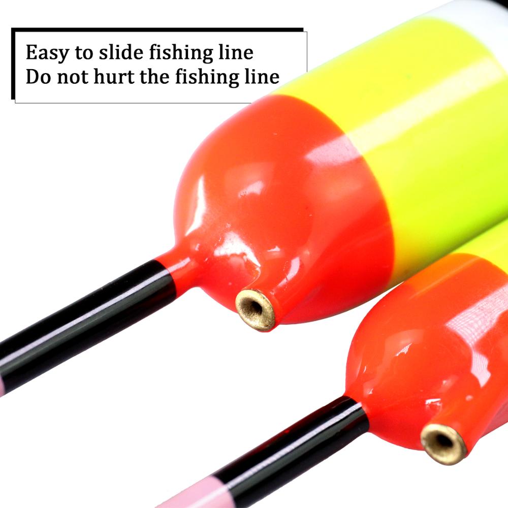 Buy 5 Pieces Balsa Wood Fishing Slip Float Slip Bobber Rigs 5g 10g 15g ...