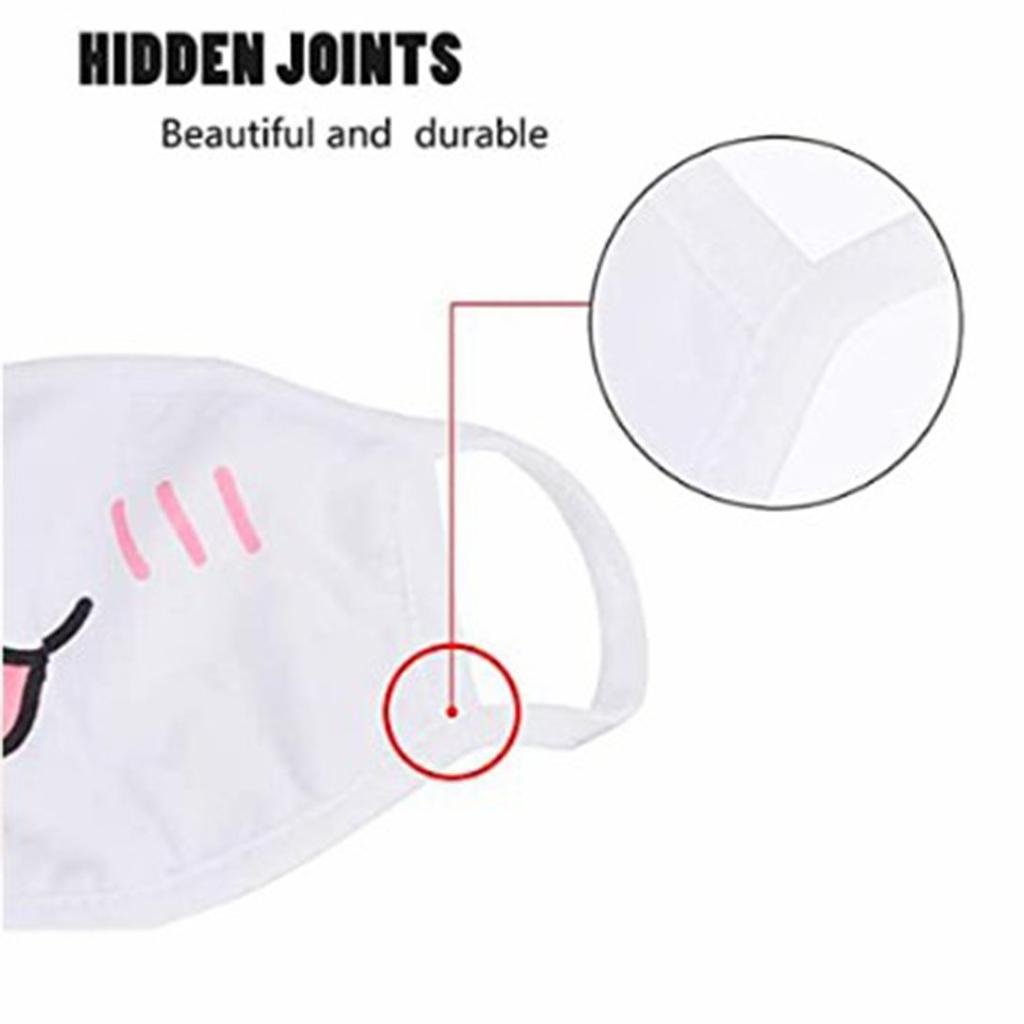 Tick-tock Watch 8pcs Funny Expression Pack Mask Personality Printed ...