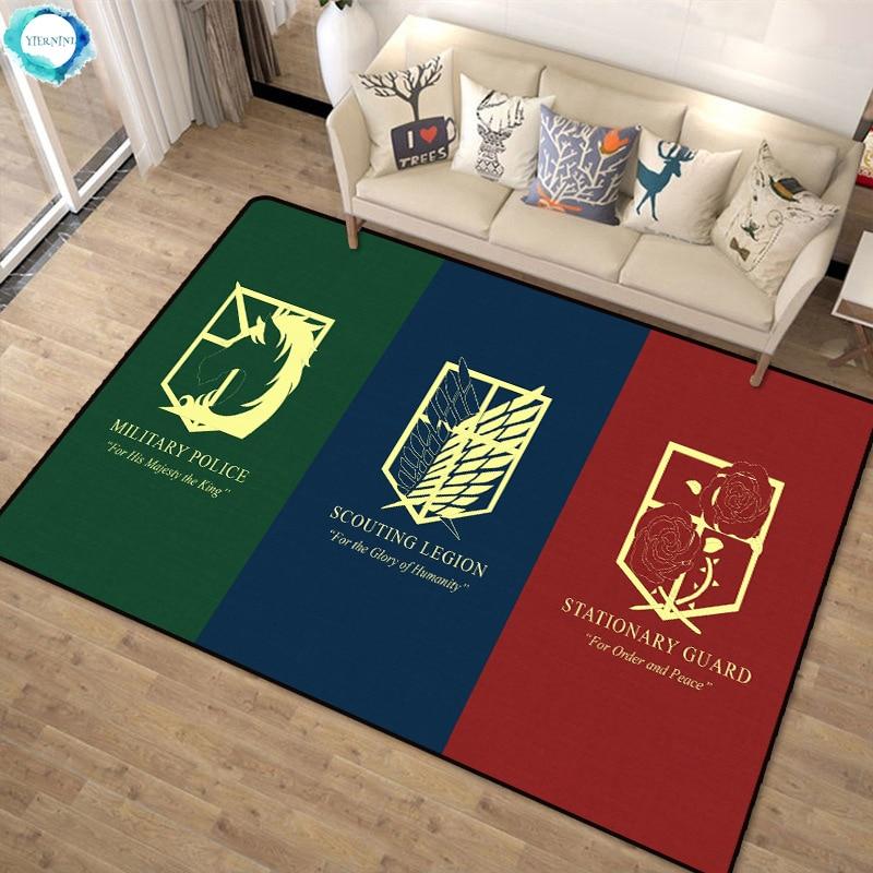 Satın alın 1PC 40x60cm Cartoon Attack On Titan Team Floor Rug Doormat ...