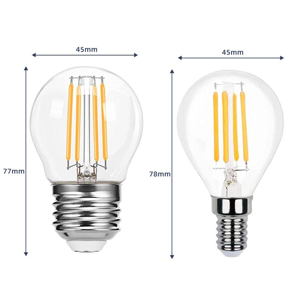 Kaufe Hot Bulbs glass 4W 6W 8W Vintage Bulb light bulb 3000K/6500K LED ...