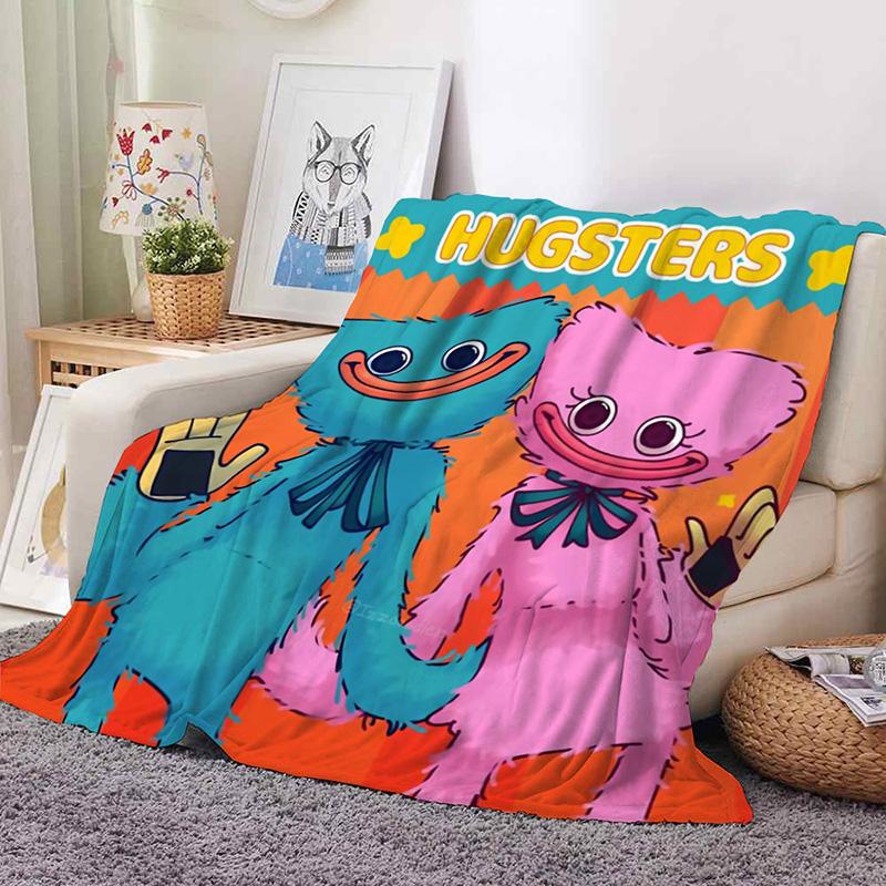 Buy Poppy Playtime Flannel Blanket Ultra Soft Comfort Sofa Bedroom ...