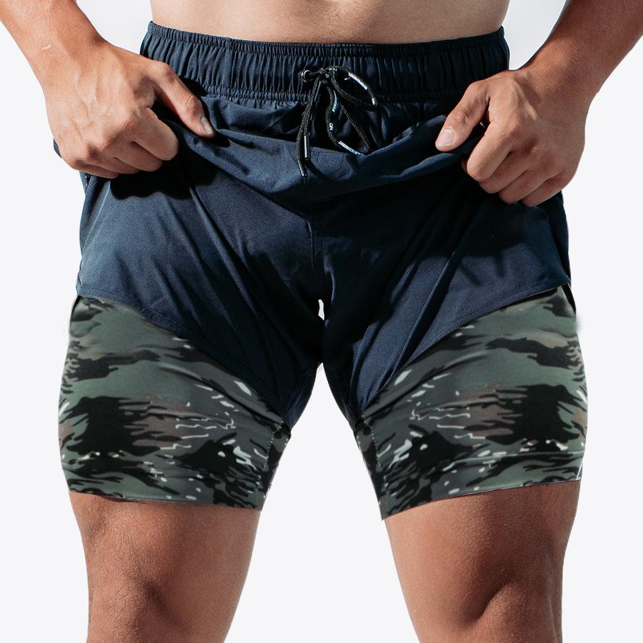 Buy New Muscle Men's Summer Shorts Sports Leisure Outdoor Zipper Pocket ...