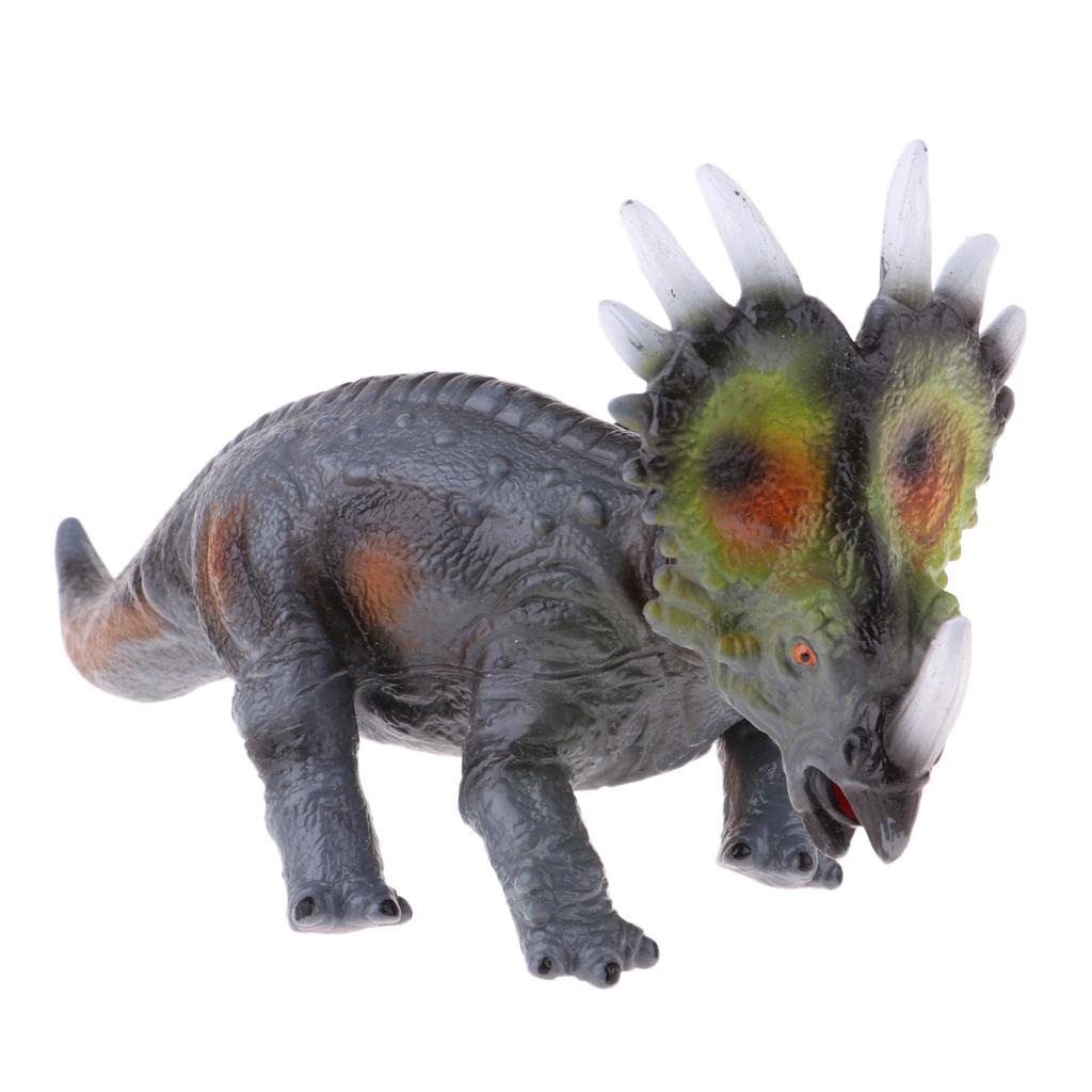 Buy Simulation Jurassic Animal Action Figure Styracosaurus with Sound ...