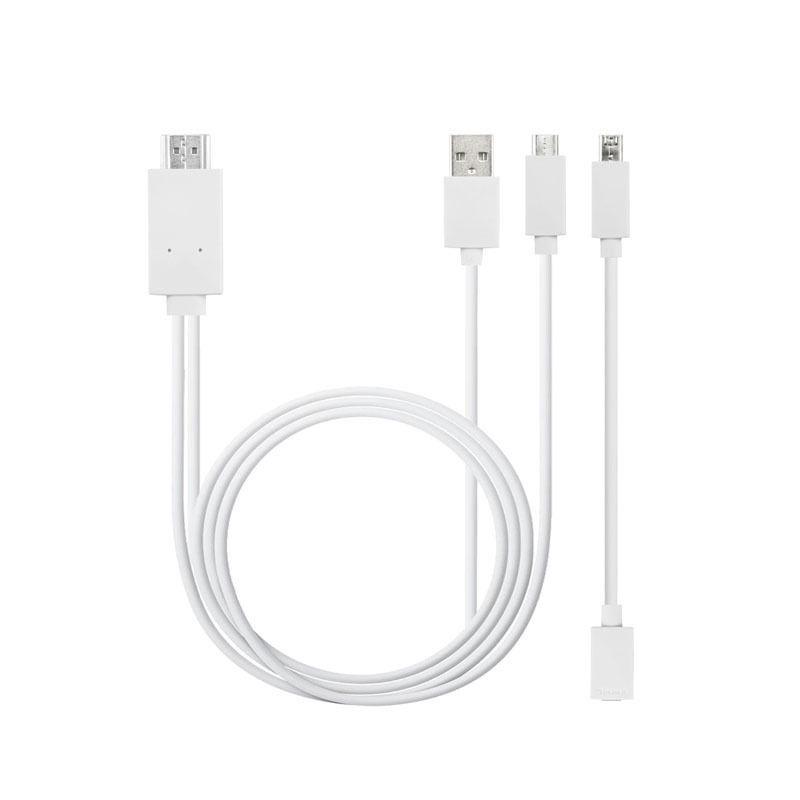 5 Pin & 11 Pin Micro USB HDMI 1080P HD TV Cable Adapter for Android ...