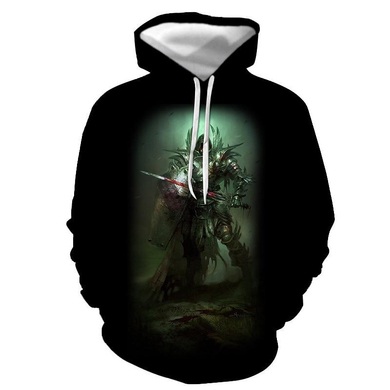 Buy Man Women 3D Templar Knight Group Print Hoodies Men Women ...