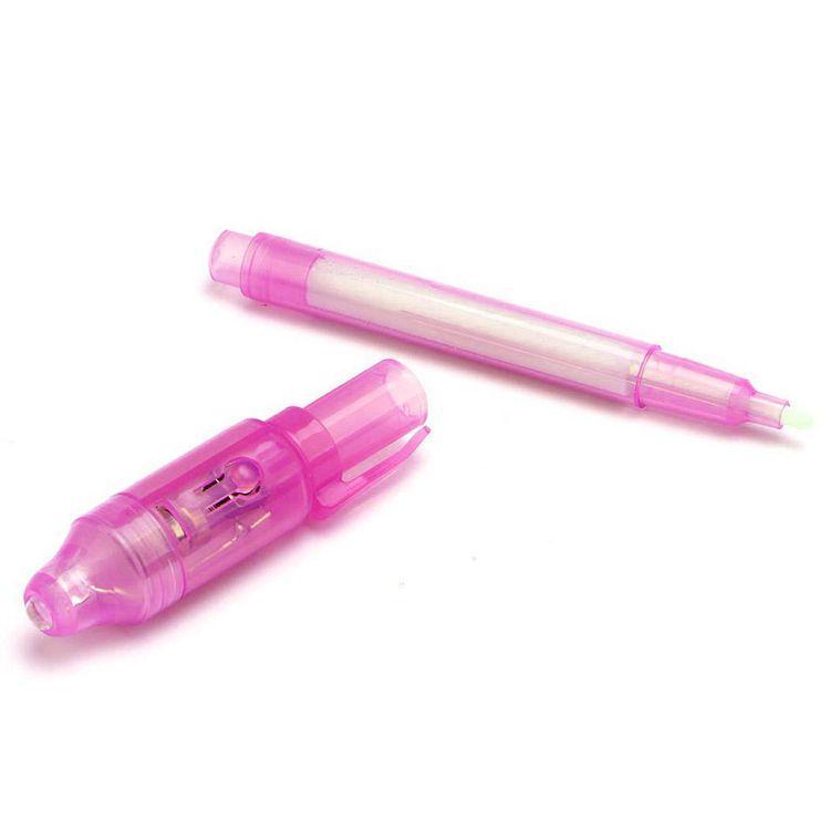Buy 2 In 1 UV Light Graffiti Invisible Ink Pen Marker Highlighter Pen ...