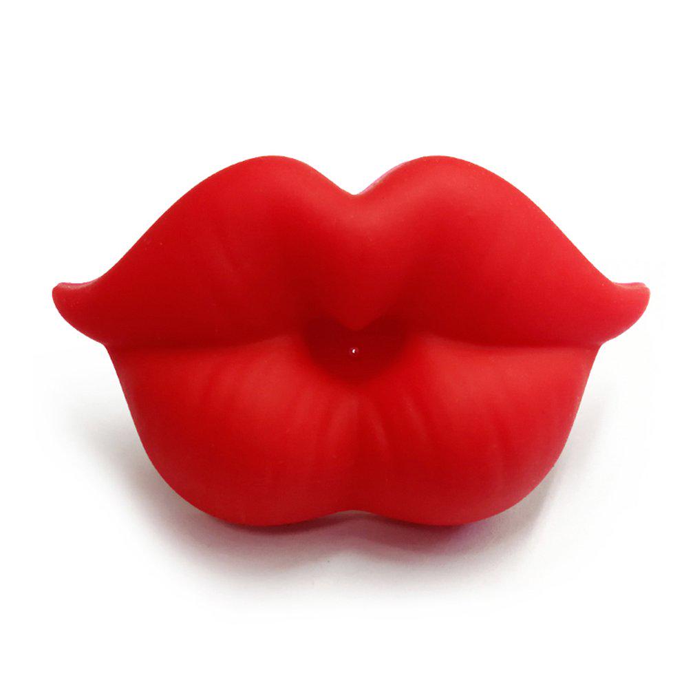 Buy Food Grade Silicone Funny Baby Pacifiers Lip Mouth Shape Dummy ...
