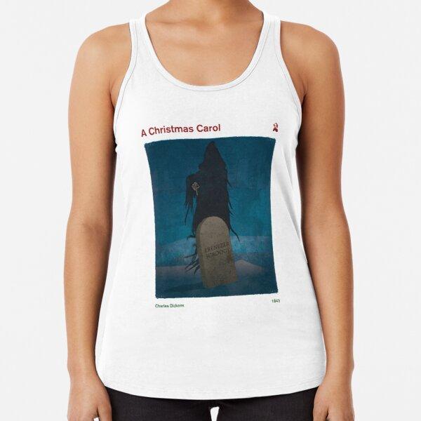 Buy Charles Dickens A Christmas Carol Printed White Women'S Sport Tank ...
