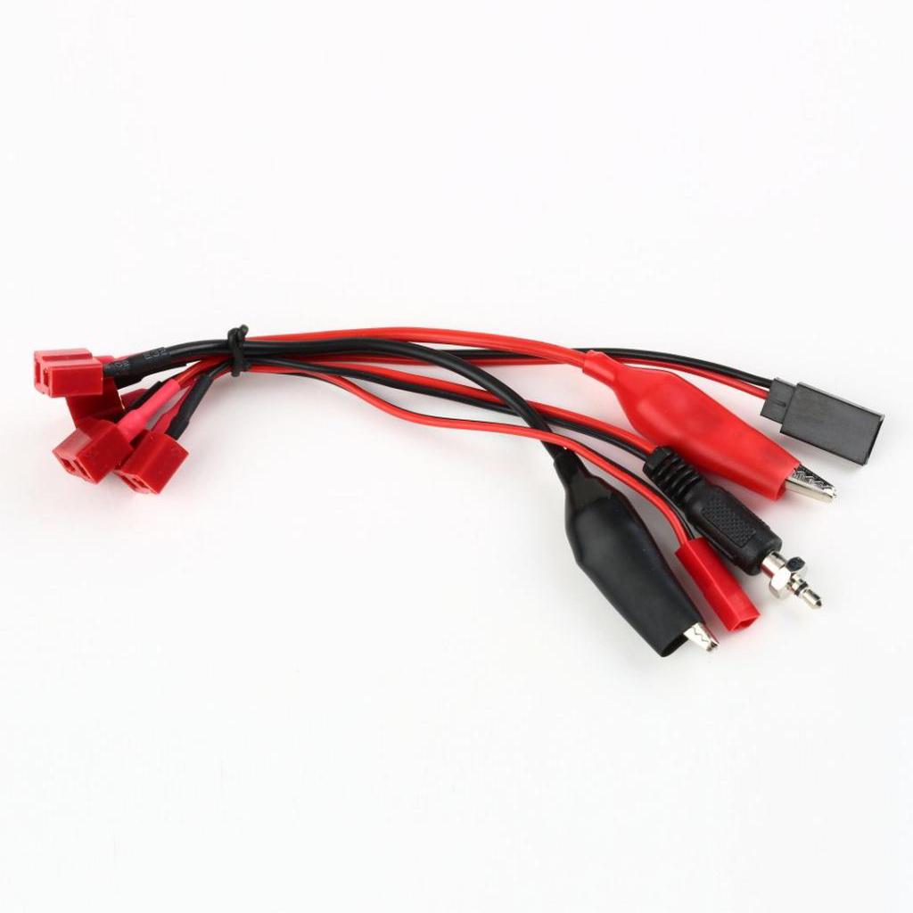 Buy Connector Cable Set T Plug to Banana Wire for IMAX B6 B6AC Battery ...
