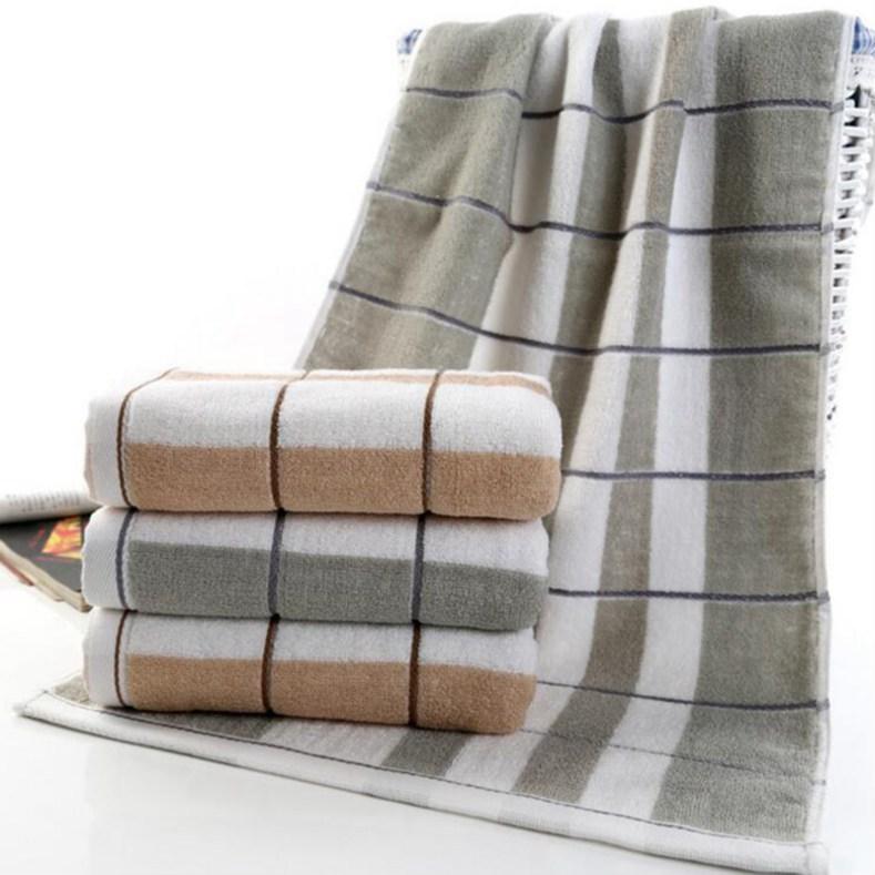 💰Kaufe Home Küche Badezimmer Waschen Handtuch Badetuch Einfache Plaid ...