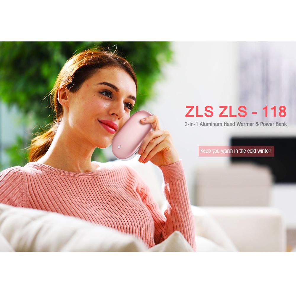 Buy ZLS ZLS - 118 2-In-1 Mini Double-Sided Aluminum Hand Warmer 5000mAh ...