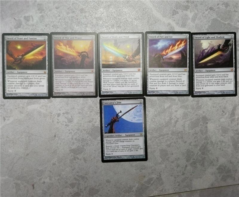 Buy 108pcs Blue Core Magic The Gathering Cards P9 Dual Land Fetch Land ...