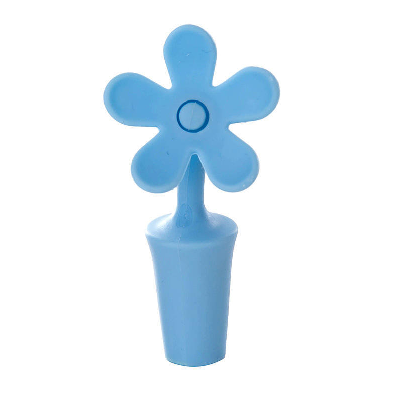 Buy Lovely Silicone Flower Bottle Stopper at affordable prices — free ...