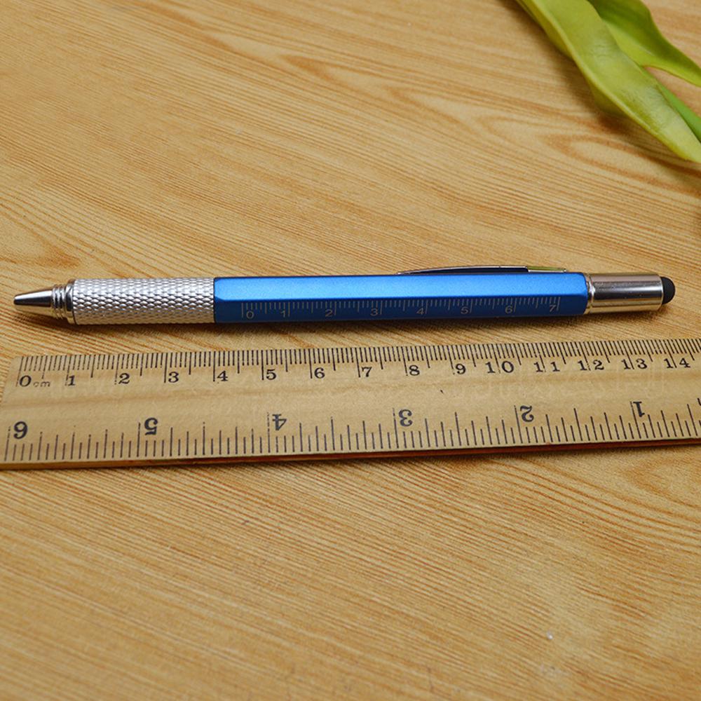 Buy 1Pcs Pen Spirit Level Ruler Clip Screwdriver Multi-function Stylus ...