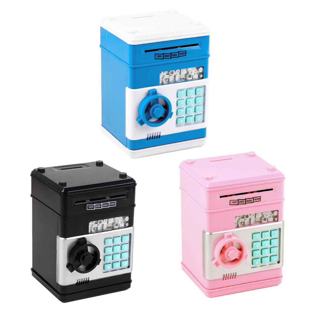 Buy Automatic Electronic Piggy Bank ATM Password Money Box Cash Coin ...