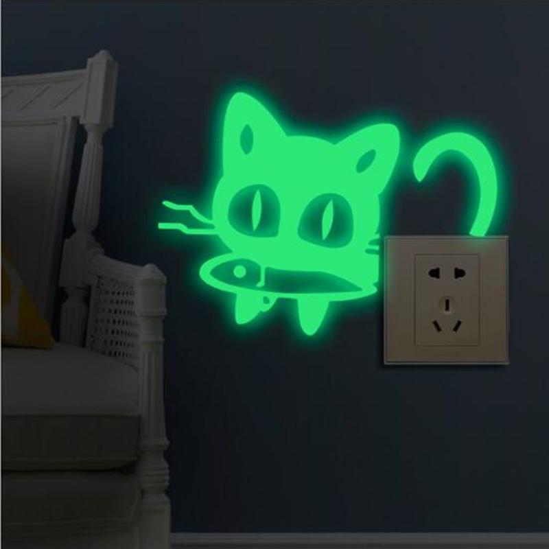 Buy Wall Stickers Greedy Cat Stickers Wall Stickers Bedroom Decoration ...