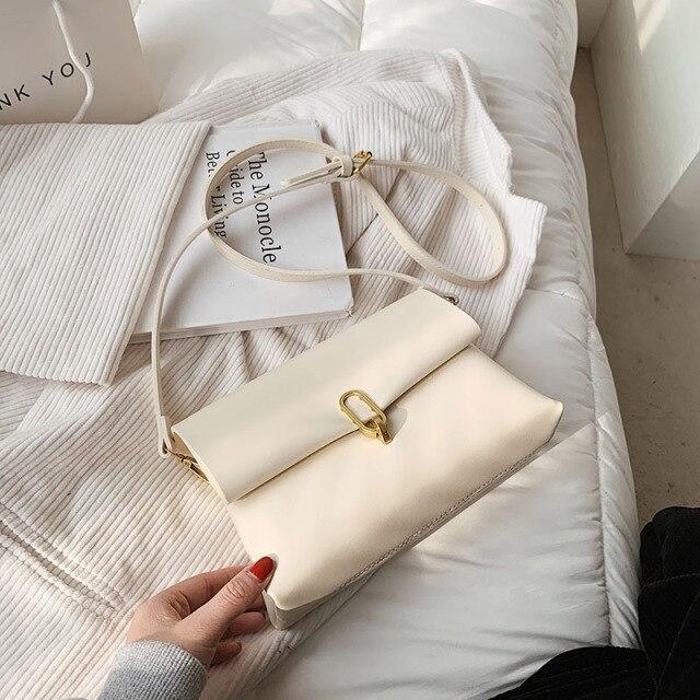 Cheap Simple Design Small Handbags Women Luxury Leather Shoulder Bags ...