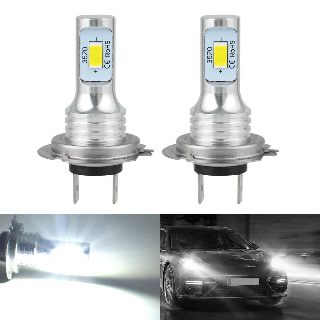 Buy 2pcs H7 LED Conversion Kit High Low Beam 80W 4000LM 6000K White ...