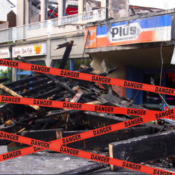 Buy UEETEK 1PC Danger Tape Practical Portable Roll for Safety Law ...