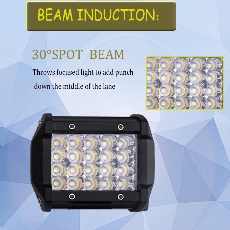 Buy 4inch 60W Car Work Light Led Works Light Bar Spot Light Work Light ...