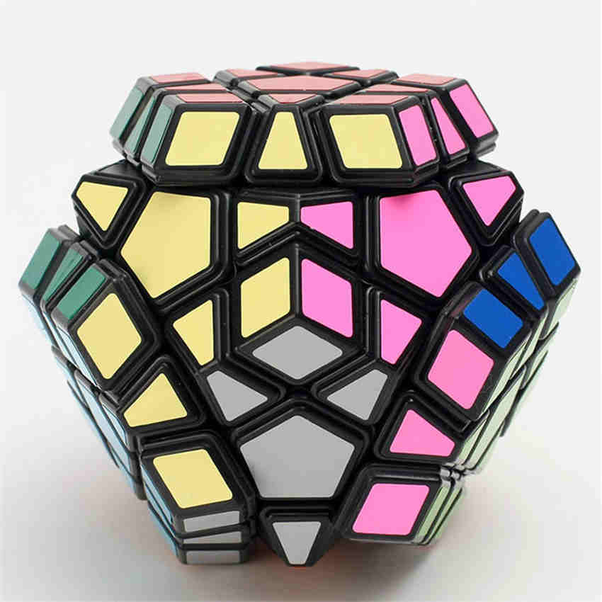 Buy Professional Polygon Middle Star Shape Magic Cube 12 Sides Puzzle ...
