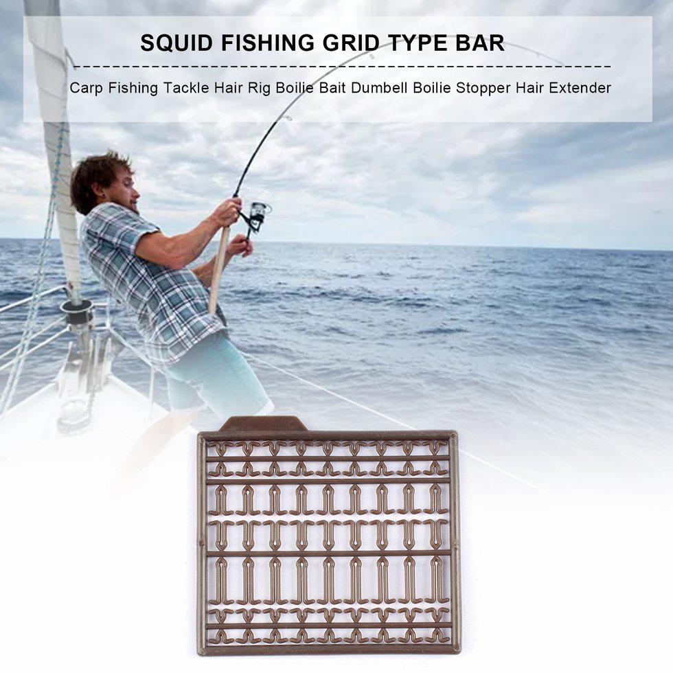 Buy Bou Carp Fishing Tackle Hair Rig Boilie Bait Dumbell Boilie Stopper ...