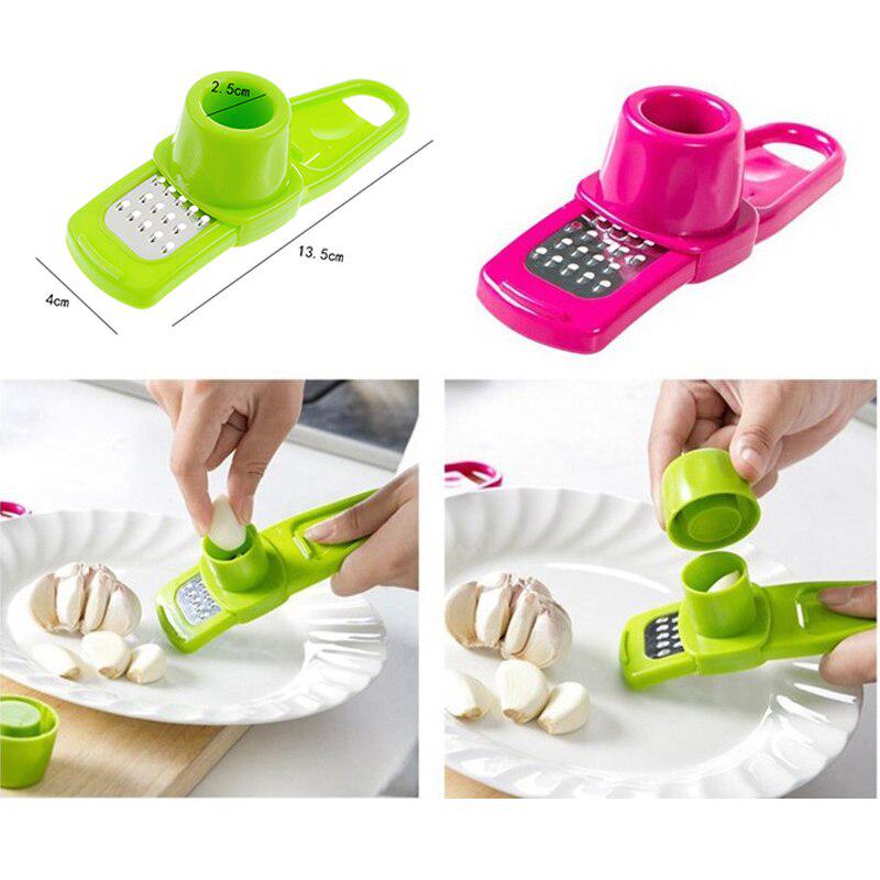 Buy 1PC Garlic Crusher Multi Functional Manual Ginger Garlic Grinding ...