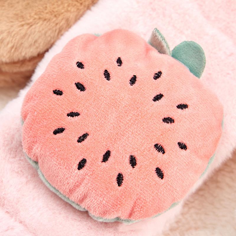 Buy Baby Girls Coral Velvet Scarf Toddler Kids Cute Muffler Artificial ...