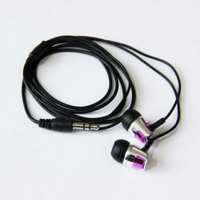 Buy 3.5mm Headphone Stereo Earbuds for Mp3 Mobile Phone Color Metal ...