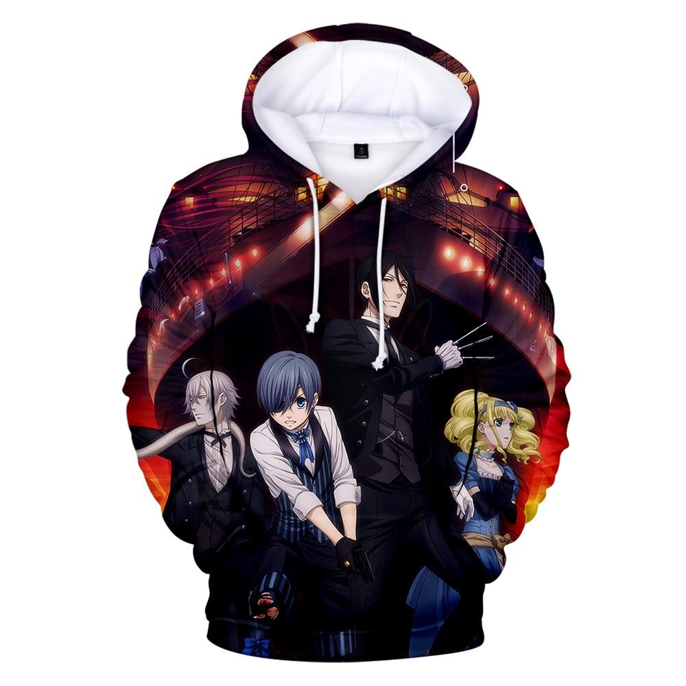 Cheap New Anime Men /Women Hoodie Anime Black Butler Hoodies 3d Hoge ...