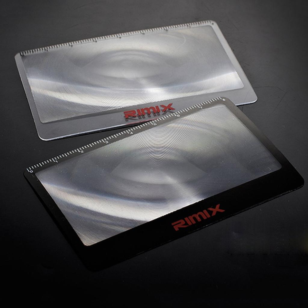 Buy Portable Card Magnifying Glass Ultra-thin Outdoor Fire Magnifying ...
