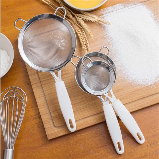 Buy Kitchen Tool Kitchen Accessories Stainless Steel Mesh Double-dose ...
