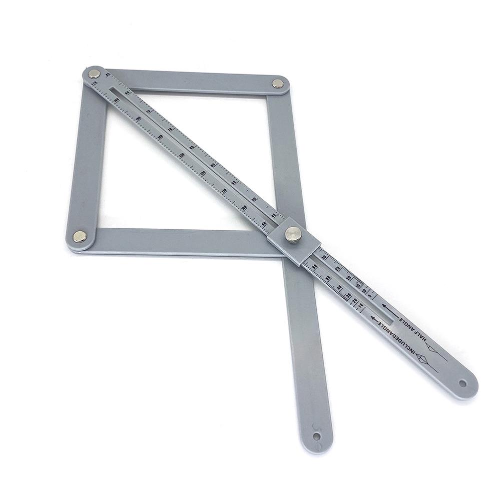 Construction Rulers Diagonal Ruler Precision Measurement Angle Ruler ...