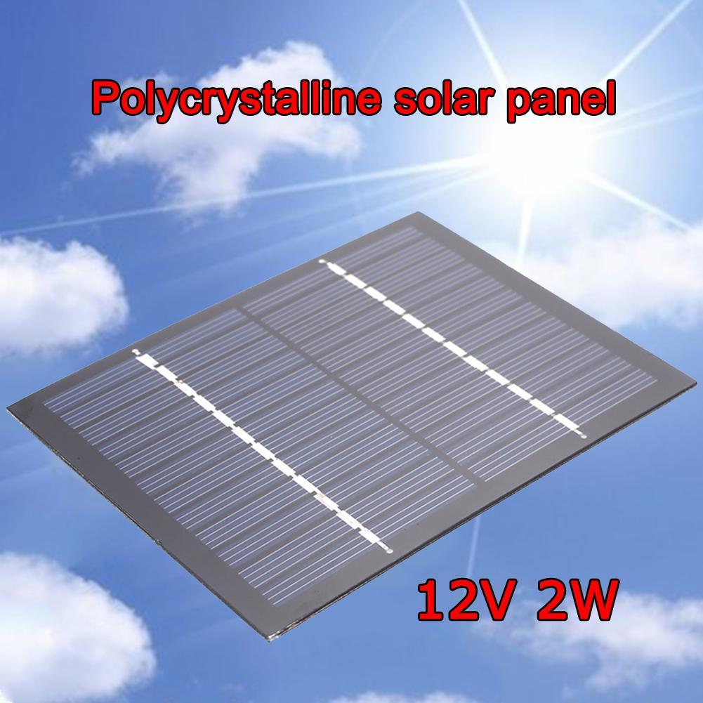 Buy 12v 2w Solar Panel Module Diy For Light Household Electrical ...