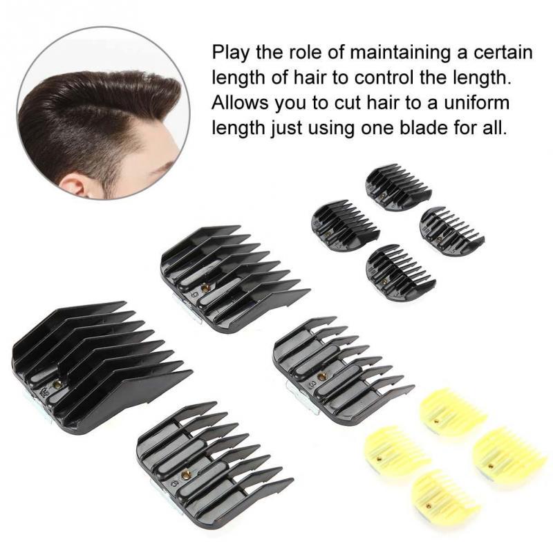 4Pcs Limit Comb Hair Cut Trimmer Clipper Attachment Guide Barber ...