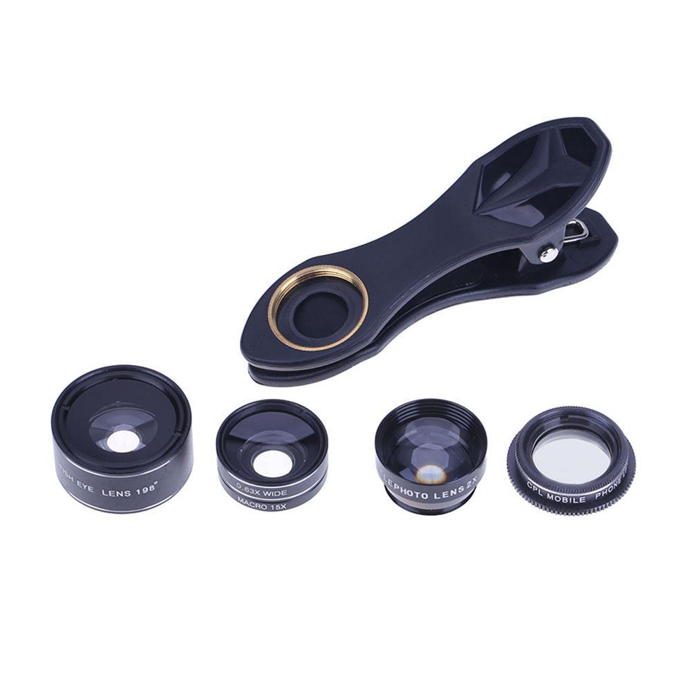 Buy 5 In 1 Multifunctional Lens Extension Smart Phone External Camera ...