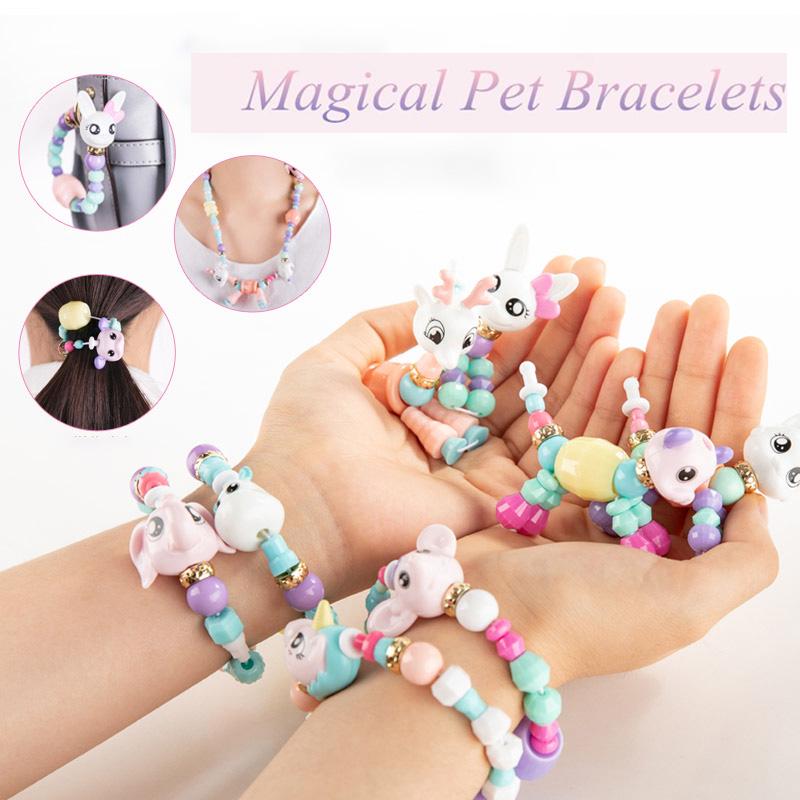 Buy Cute Twisted Animal Elasticity Magic Bracelet Creative Bracelet at ...