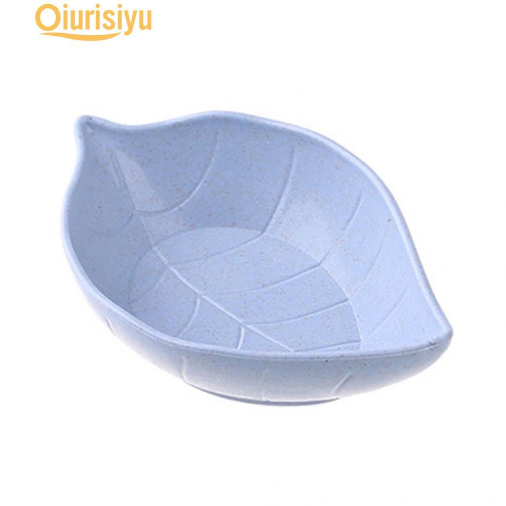 Buy COZYROOM Leaf Shape Wheat Straw Seasoning Dish Sauce Vinegar Mini ...