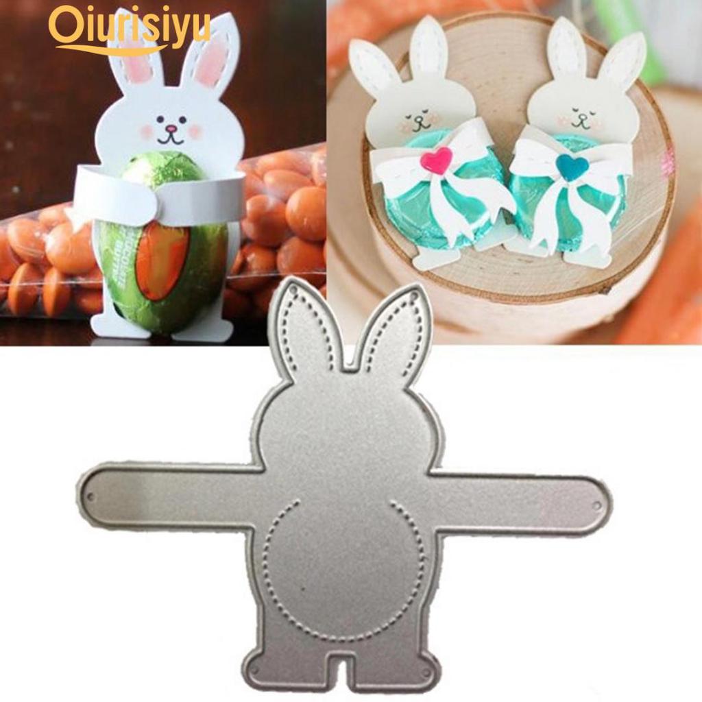 Rabbit Bunny Metal Cutting Dies Handmade Scrapbooking Emboss Paper Card ...