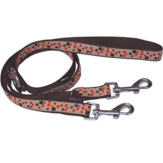 Buy Bobby dolls double leash for dogs orange size m at affordable ...