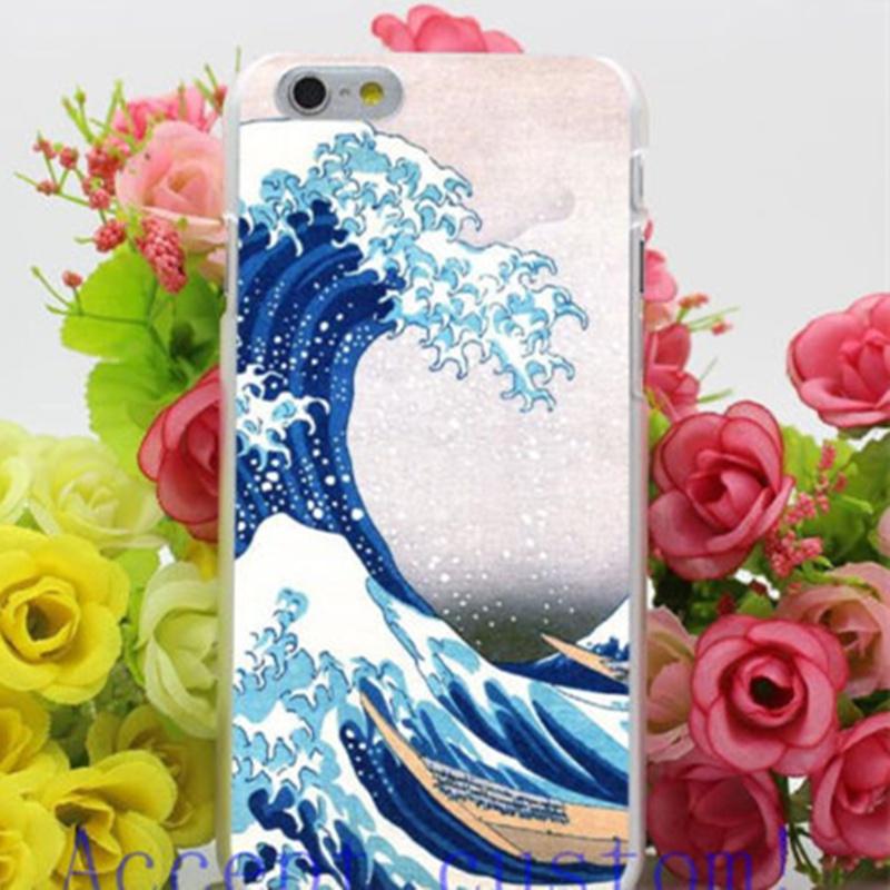 Buy The Great Wave of Kanagawa Painting Case for iPhone SE 5 6 6s 7 7 ...