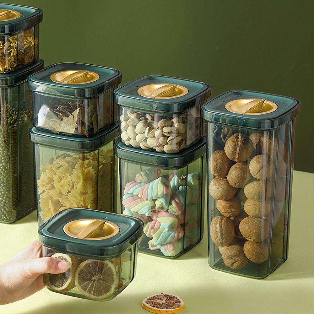 Buy Airtight Organizer Cans with Lid Sealed Food Container Keep Fresh ...