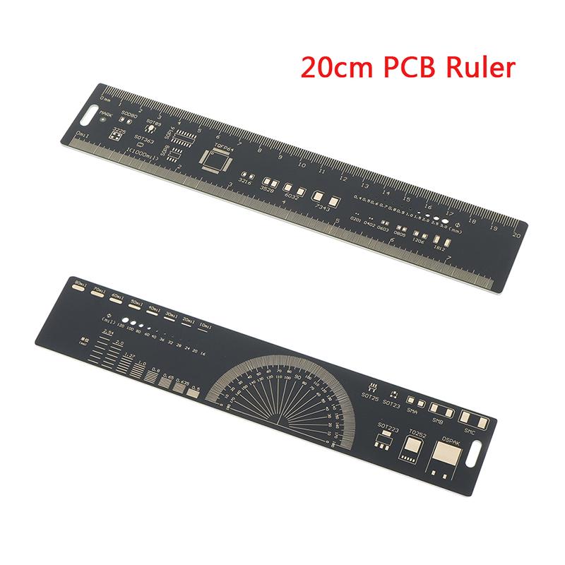 Buy 1Pc 20Cm Multifunctional Pcb Ruler Measuring Tool Resistor ...
