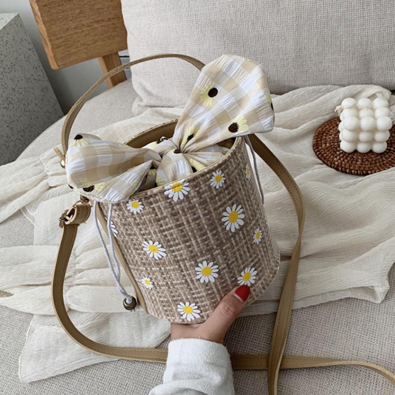 Cheap Summer Small Bag Bucket Bag Women's Crossbody Bag Fashionable ...