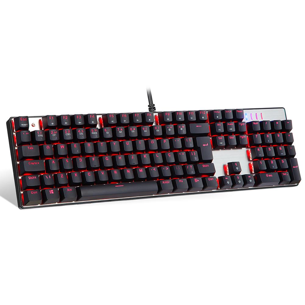 Satın alın Ck104 Mechanical Gaming Keyboard Wired Usb Colorful Led ...