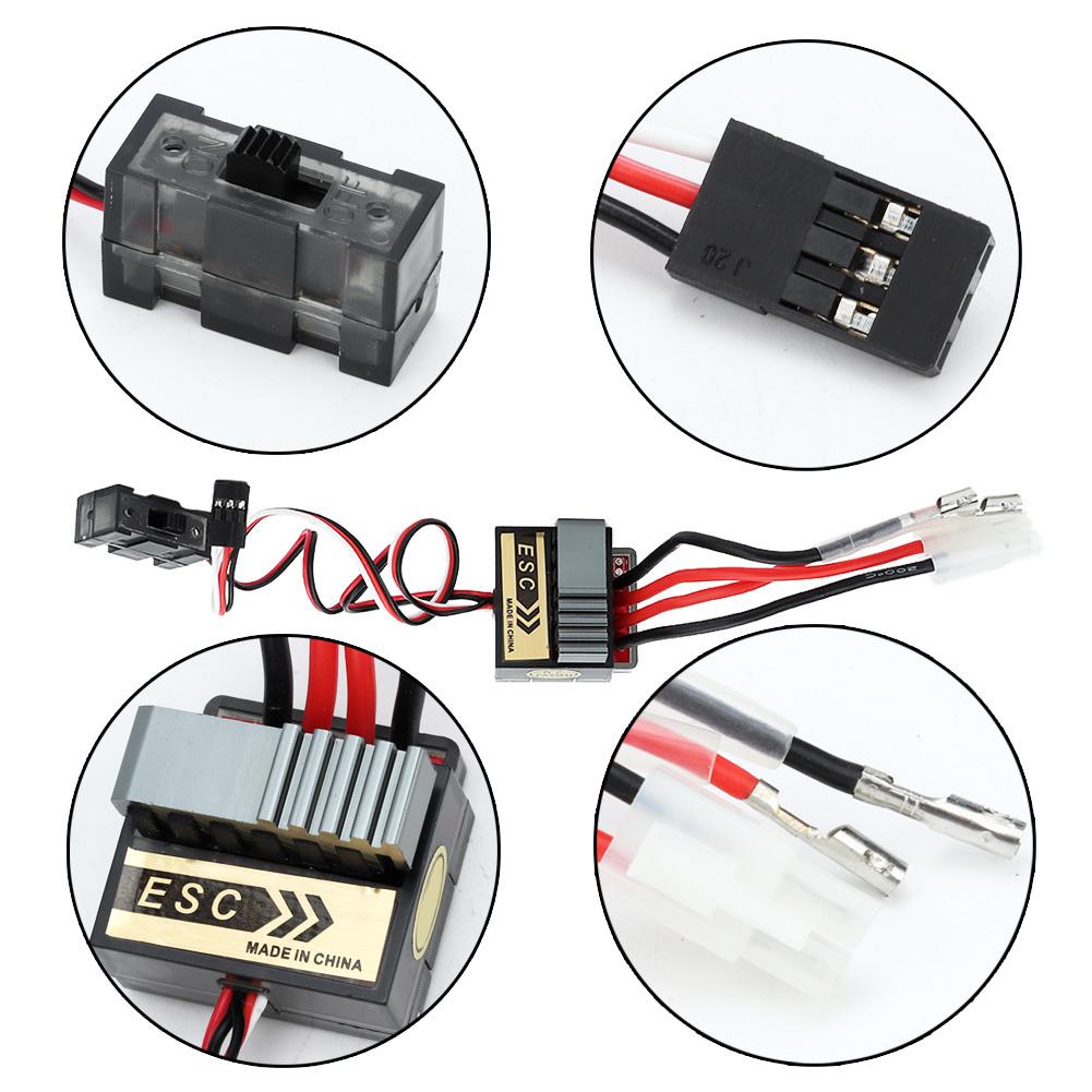 RC Car ESC, RC Car Speed Controller, Electronic Components RC Crawler ...
