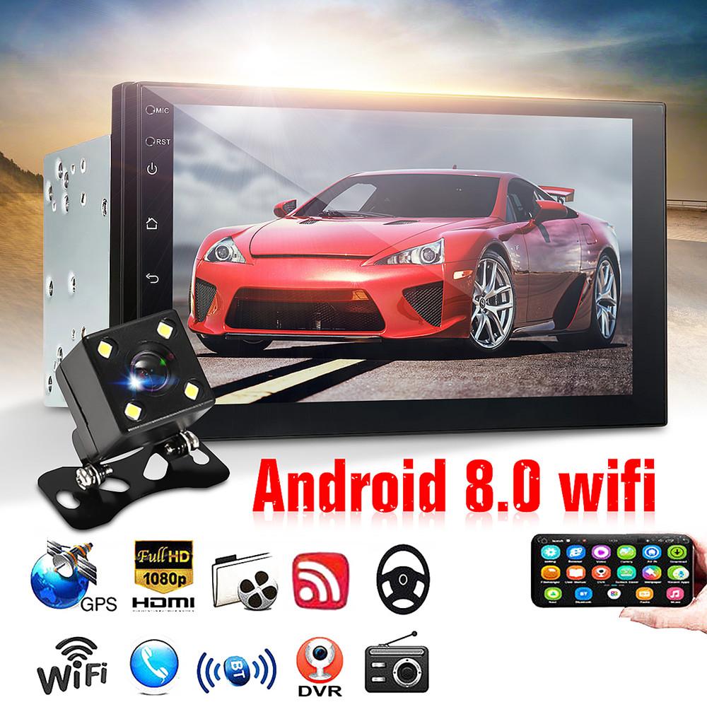 7 Inch 2 Din Car Multimedia MP5 Player Android Stereo Radio Bluetooth ...