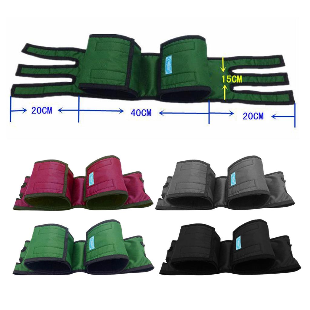 Buy Wheelchair Footrest Leg Support Straps Adjustable for Elderly Adult ...