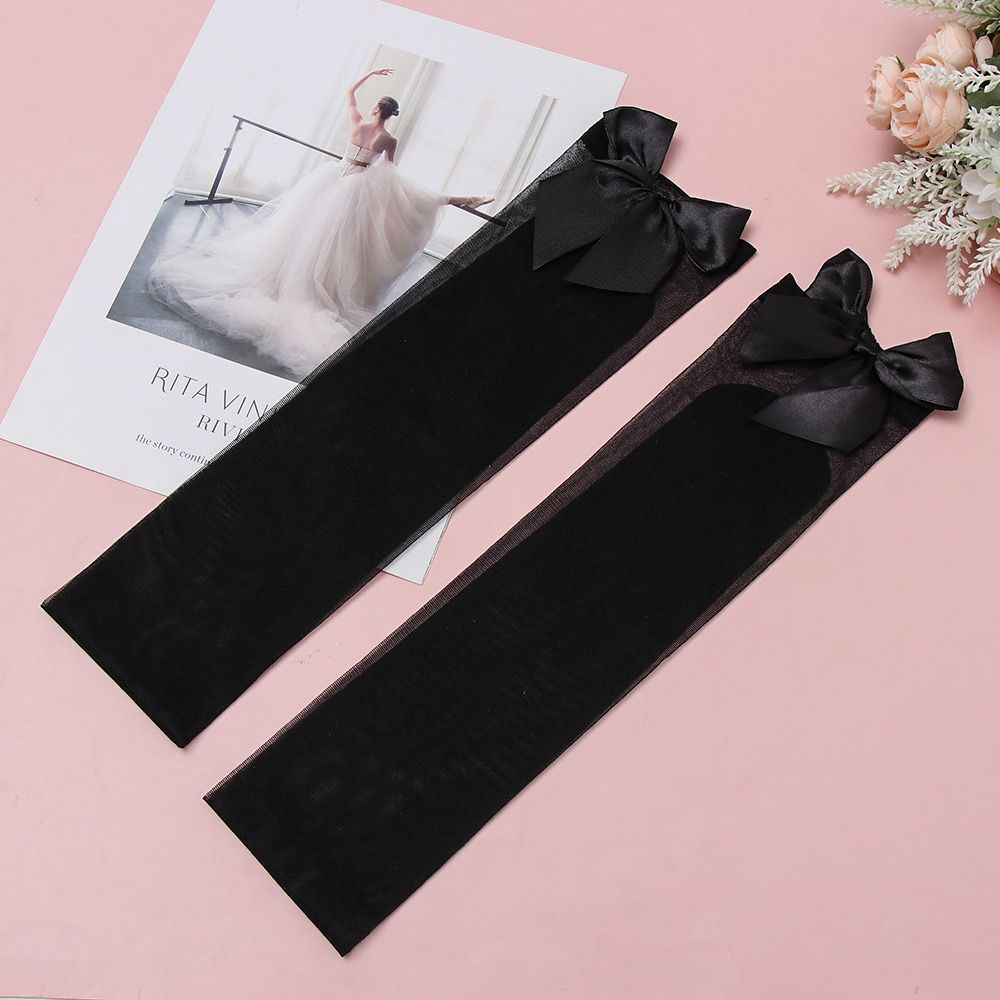 Buy Woman Black And White Over The Knee Sexy Transparent Stockings ...